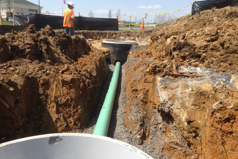 SEWER & WATER - Bushong Contracting Woodstock Winchester VA 22664 22601 ...